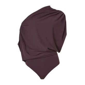 Wolford Body drap&eacute; fluide - Femme - Tops - Violet - Taille: 38 FR