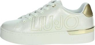Liu Jo Silvia 907 White DS25LJ21 4A5703 EX099 Baskets pour femme, Blanc, 36 EU