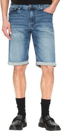 Karl Lagerfeld Homme, Shorts, Bleu, Taille: W33 Denim Shorts