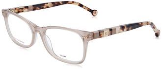 Carolina Herrera Her 0110 L93/17 NUDE HAVANA Eyewear Womens Acetate, Standard, 54