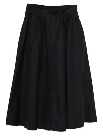 Mark Kenly Domino Tan panelled skirt - Schwarz
