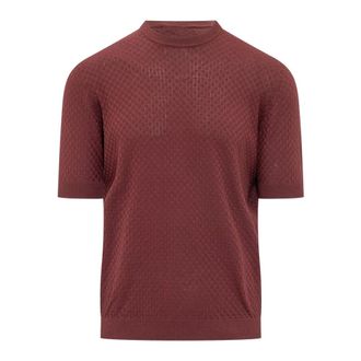 FILIPPO DE LAURENTIIS Herren, Strickwaren, Rot, 2XLGr&ouml;&szlig;e