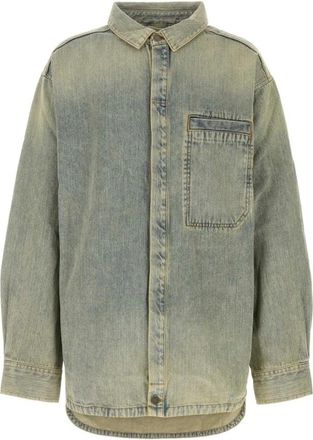 Entire studios Entire Studios, Homme, Chemises, Bleu, Taille: L Chemise Herculean en denim