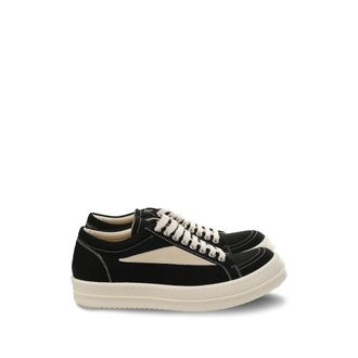 Rick Owens Contrast Panelled Sneakers