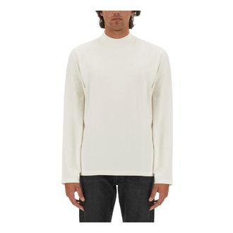 Courr&egrave;ges Homme, Tops, Blanc, Taille: S Volcano Long Sleeves T-Shirt