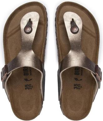 Birkenstock Zehentrenner Gizeh Bs 1016145 Braun
