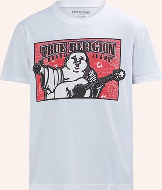True Religion T-Shirt Paisley weiss