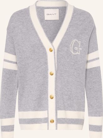 GANT Strickjacke grau