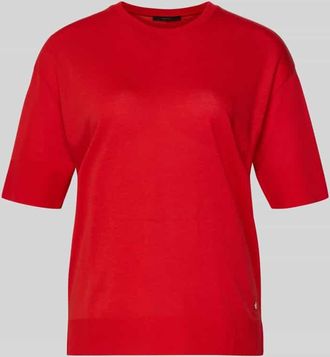 Windsor Relaxed T-Shirt mit Logo-Applikation