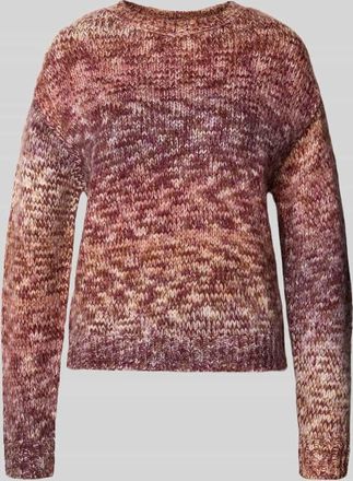 Vila Regular Fit Strickpullover mit Rundhalsausschnitt