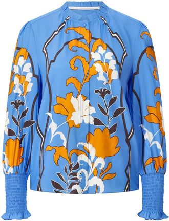 Herzen'sangelegenheit Seidenbluse mit Print