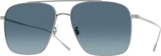 Oliver Peoples unisex, Accessoires, Gris, Taille: 56 MM Dresner Lunettes de soleil