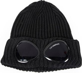 C.P. Company Wool Ribbed Beanie