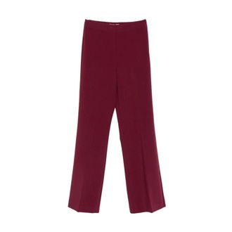Twinset Wide Hosen - - Trousers - Damen - Rot - S