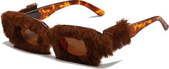 Generic Hommes et pour femmes lunettes de soleil bizarres vacances en plein air décoration de fête de plage (couleur : B, taille : moyen) 2026, b, Taille uniq