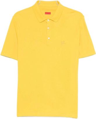 Isaia Homme, Tops, Jaune, Taille: S Polo