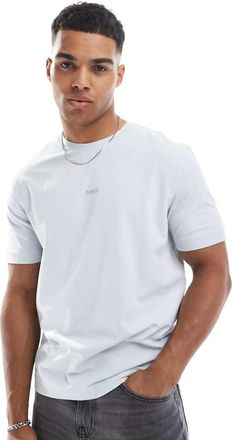 Boss Orange by Hugo Boss Tchup - T-shirt à logo - Gris clair