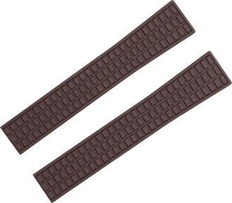 Generic Wasserdichtes FKM Fluororubber Gummi-Uhrenband 18 mm 19mm Zubehör für Patek-Gurt für Philippe für Aquanaut 5067a-001 Gürtel (Farbe: Dunkelblau, Größe: