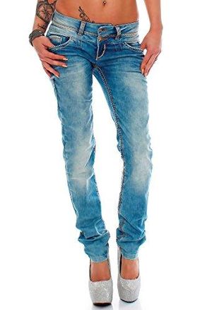 Cipo & Baxx Femme Jeans CBW0347A-bans W27/L32