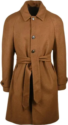 L.B.M. 1911 L.b.m. 1911, Homme, Manteaux, Brun, Taille: M Cappotto colletto