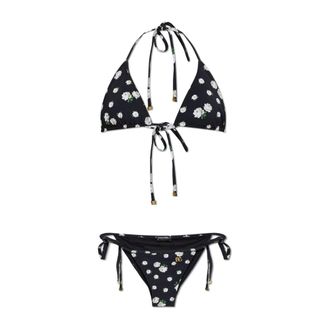Dolce & Gabbana Zweiteiliger Badeanzug - - Swimwear - Damen - Schwarzk - M