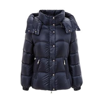 Add Doudoune avec capuche amovible - Femme - Vestes - Bleu - Taille: 36 FR