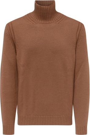 Dondup Homme, Pulls, Brun, Taille: M Pull à col roulé