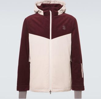 Brunello Cucinelli Skijacke aus Baumwoll-Cord