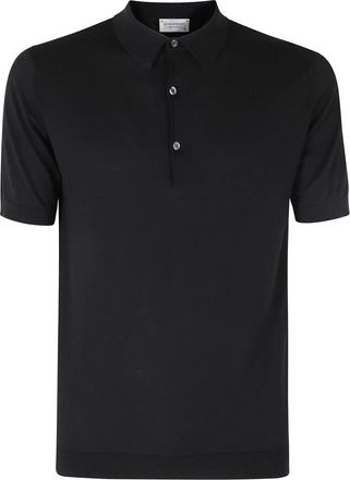 John Smedley Homme, Tops, Noir, Taille: M Adrian Polo