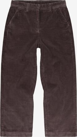 Knowledge Cotton Apparel Damen vegan Cordhose Bora Weit Chocolate Torte