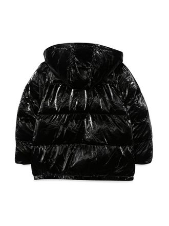 Michael Kors Hooded Down-Insulated Down Jacket - Black