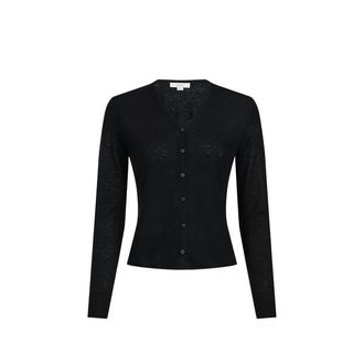 Vince Cardigan col v en laine