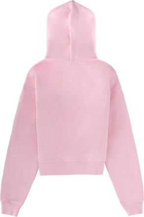 Jacquemus Cotton Hooded Sweatshirt - Pink