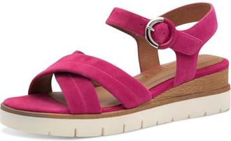 Tamaris Sandales compens&eacute;es pour femme 1-28202-42 Fuxia, 38 EU, Fuchsia, 38 EU