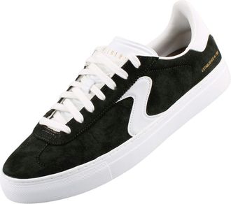 Skechers Herren Arch Fit Legend Hamor Sneaker, Olive Pig Suede/Duraleather/White Trim, 42.5 EU