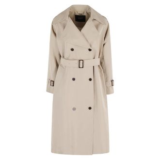 Seventy Femme, Manteaux, Beige, Taille: 36 FR Trench-coat crois&eacute;