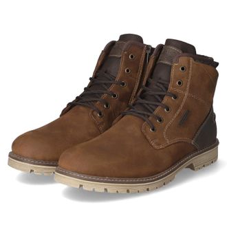 Rieker F3614-25 Stiefel mit Warmfutter Leder und Synthetik Herren in braun - Gr. 41
