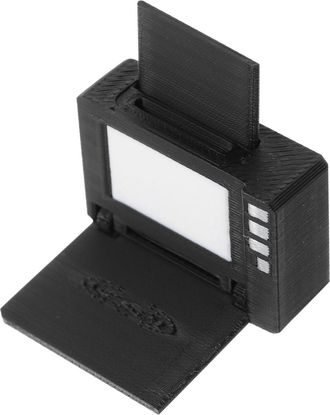 Amosfun Mini- -Modell Für Puppenhaus-büroeinrichtung Winziges Arbeitszubehör Miniatur-bürodrucker Miniatur-puppenhauszubehör Mikro-tischdrucker Miniatur-arbei