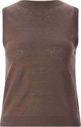 Max Mara Femme, Pulls, Brun, Taille: 40 FR Maille &agrave; col rond