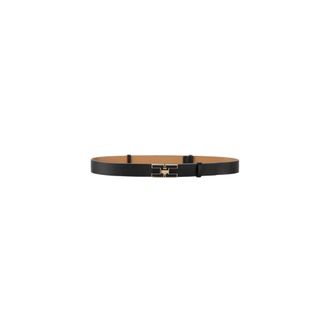 Elisabetta Franchi Femme, Accessoires, Noir, Taille: M Ceinture en Cuir