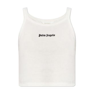 Palm Angels Tr&auml;gertop - - Tops - Damen - Wei&szlig; - M