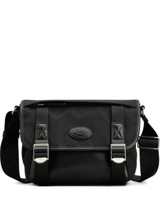 Tod's sacoche &agrave; fermeture &agrave; boucle - Noir