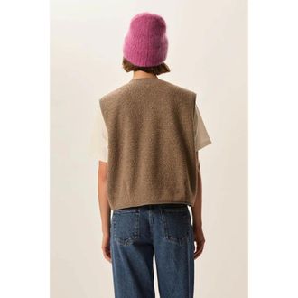 des petit hauts Femme, Vestes, Beige, Taille: 36 FR Zlata Vest