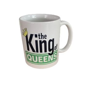 MADE MILANO Offizielle King of Queens Fan Porzellan Tasse Kaffeebecher mit IPS Accessoires