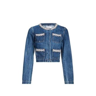 Self Portrait Veste courte en denim