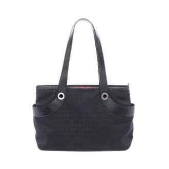 Bulgari Pre-owned Logo Mania Canvas Ledertasche - - Pre-owned - Damen - Schwarzk - ONE SIZE