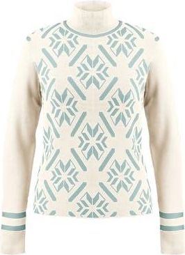 POIVRE BLANC Pull en Maille Knit Pullover 3552 White Femme - Femme - Taille s - Blanc