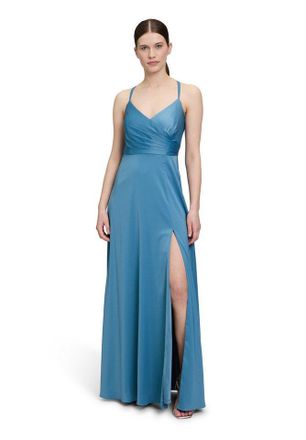 Vera Mont Abendkleid Damen mit V-Ausschnitt Schlitz