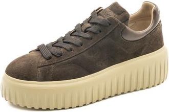 Hogan Chaussures Femme HXW6450FC6TPJQS610 H Stripes AI25, marron, 36 EU