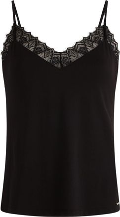 Morgan Damen 252-betino Trägershirt/Cami Shirt, Schwarz M, XS